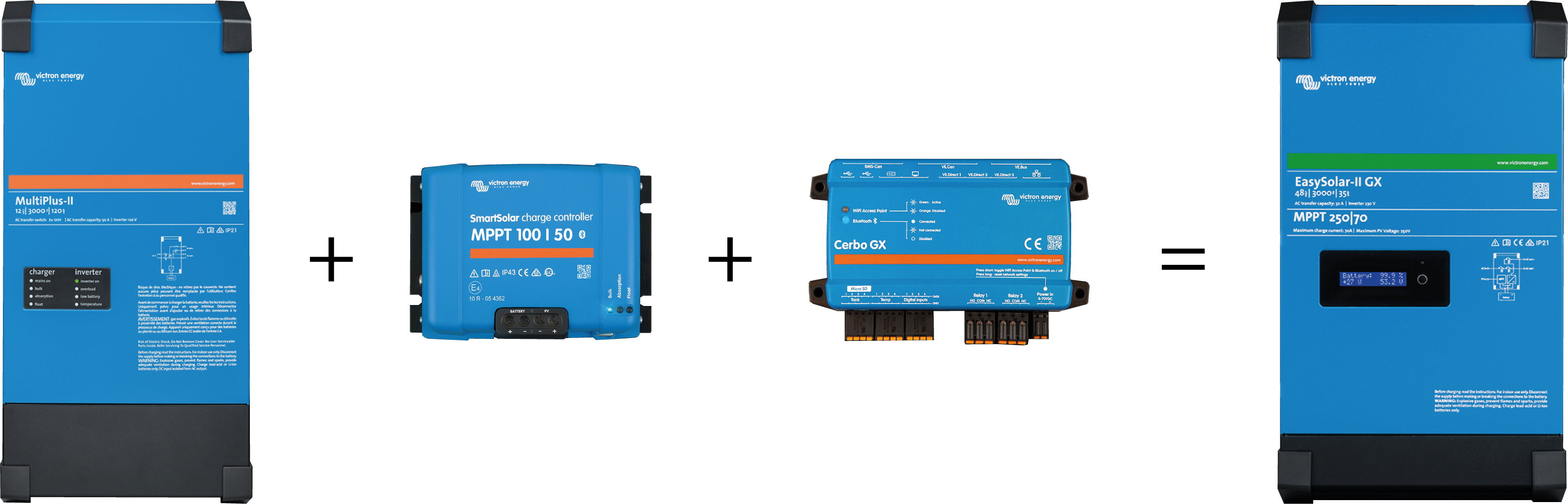 Configuration d'un EasySolar II GX | Olenergies Wiki